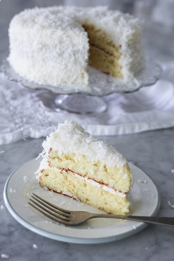 Dessert - Best coconut cake recipe using cake mix