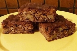 Best date and walnut slice recipe ever - Afternoon tea