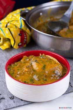 How to make ogbono soup with okra recipes - Nigerian soup