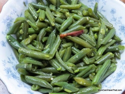 Side dish - How to clean green beans with vinegar recipes