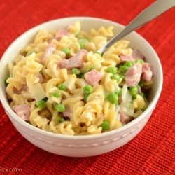 Main dish - Creamy Ham and Pea Pasta recipes