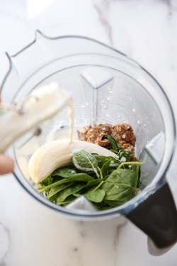 Green Giant Smoothie with Banana, Spinach, and Almond Butter recipes ...