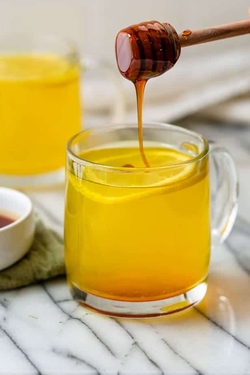 Drink - Ginger root and turmeric root tea recipe