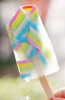 Desserts - Rainbow Sprinkle Cake Pops Recipe by Tasty