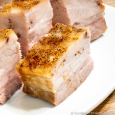Pork - How to cook a pork belly slab recipes
