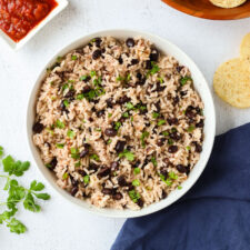 Dinner - Dry beans and rice in rice cooker recipes