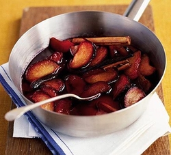 Roasted plums recipes - Stone fruit
