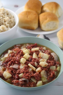 Beef - How to cook corned beef pinoy style recipes