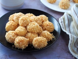 Dessert - Sticky Rice Balls with Peanuts recipes