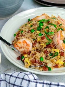 Yang chow fried rice recipe panlasang pinoy - Main entree