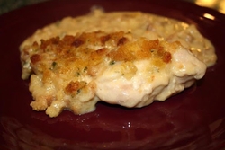 Swiss Cheese Chicken & Stuffing Recipe - One dish meal
