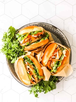 Dinner - What to serve with banh mi burgers recipes