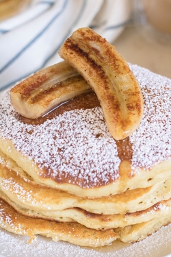 Breakfast - How to upgrade pancakes from boxed pancakes recipes