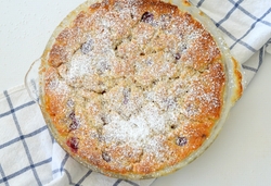 Desserts - White chocolate and raspberry self-saucing pudding thermomix ...