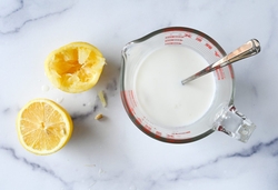 Beverage - How to turn regular milk into buttermilk recipes