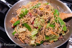 Side dish - How to cook pancit canton filipino style recipes