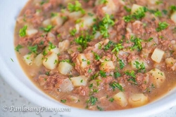 Beef - How to cook corned beef pinoy style recipes