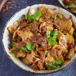 Spicy Cumin Lamb Biang Biang Noodles recipes - Main course