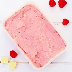 Dessert - White Chocolate Raspberry Crisp Ice Cream recipes