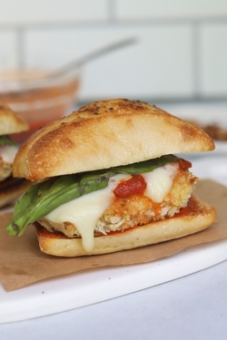 Chicken Parmesan Subs Recipe - Sandwich recipes