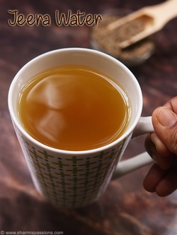 Drinks - How to make cumin ginger lemon water recipes