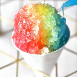 How to make ice for snow cones recipes - Ice cream and frozen desserts
