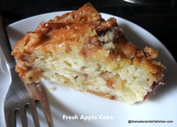 Dessert - Fresh apple cake made with cake mix recipes