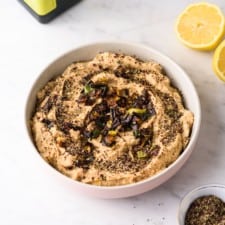 Puree - White Bean Puree with Charred Leeks and Za'atar recipes