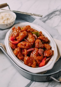 Sweet and sour chicken for a crowd recipes - Chinese recipes