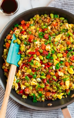 Ham - The BEST Chinese Fried Rice (Easy 15-Minute Recipe)