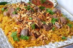Main dish - How to cook kabsa rice with meat recipes